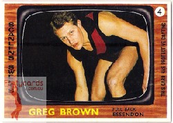 1991-1963 :: 1967 VFL Scanlens :: 1967 VFL Scanlens 04 Greg Brown ...